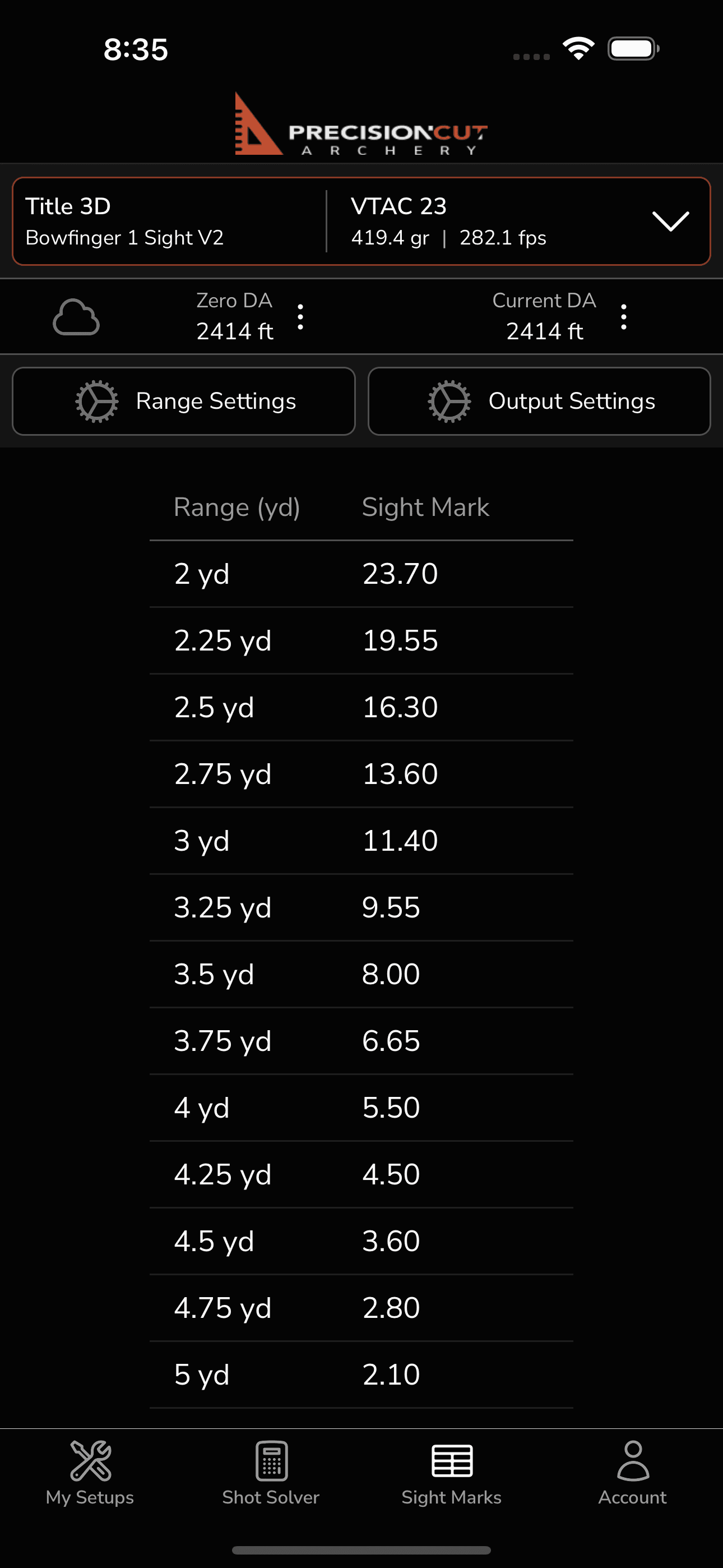 Precision Cut Archery | Ballistics Software for Archers