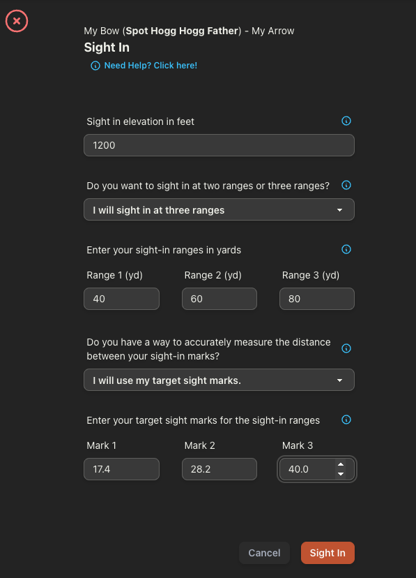 Sight-In Your Setup - Precision Cut Archery | Documentation